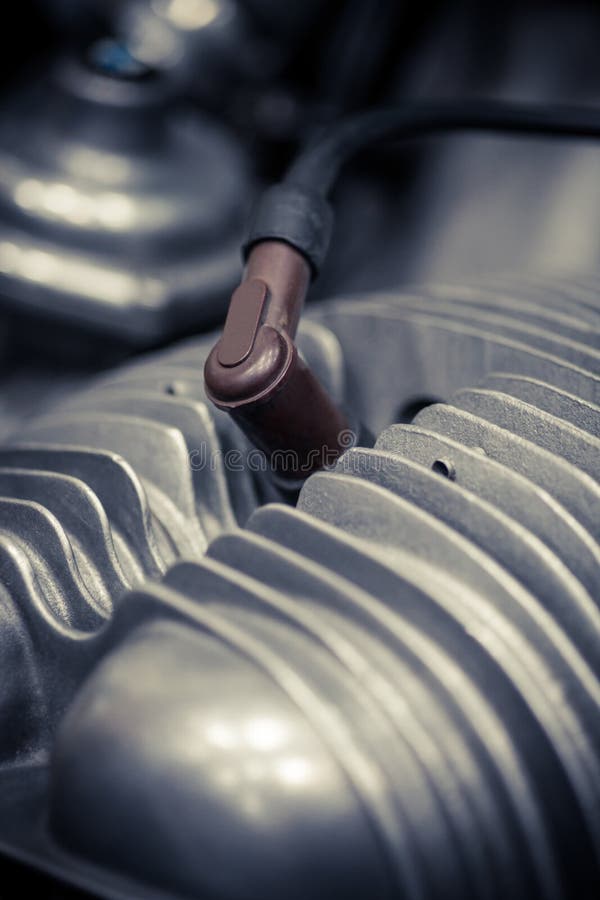 Motorcycle spark plug stock image. Image of motorbike - 74168015