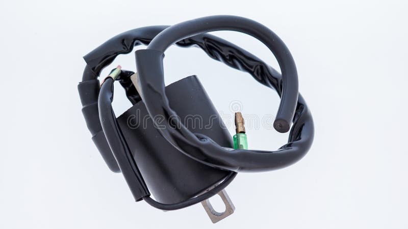Motorcycle Spark Plug stock photo. Image of coil, auto - 129015378