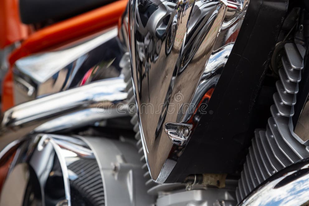 Motorcycle at the Spring Closing of the Motorcycle Season Stock Photo ...