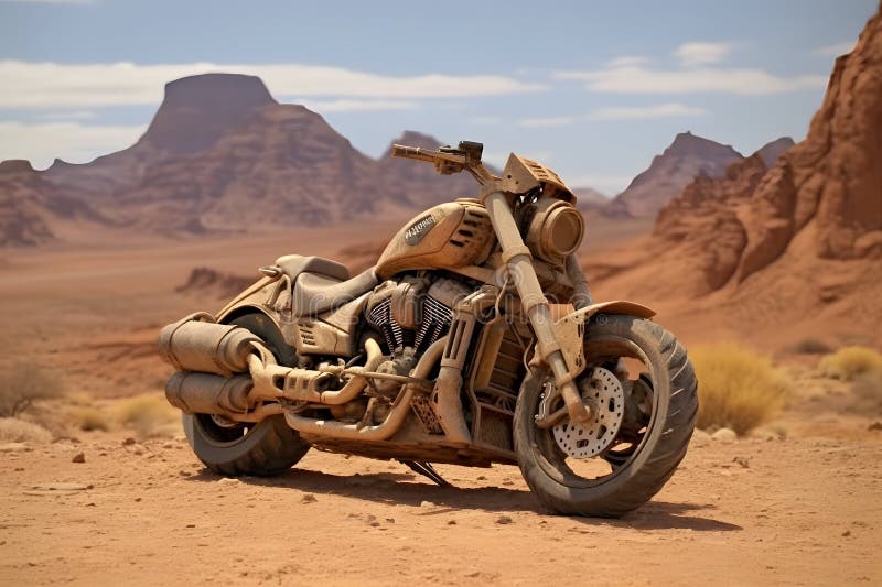 Desert Motorcycle Stock Illustrations – 923 Desert Motorcycle Stock ...