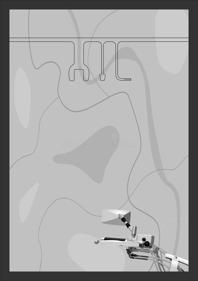 Motorcycle Tools Album Cover Stock Vector - Illustration of dragster ...