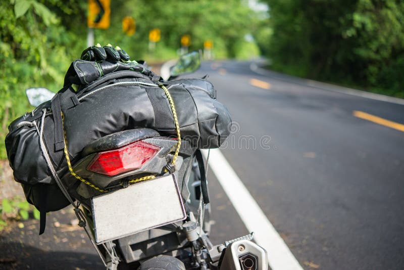 Motorcycle Touring To the Nature Editorial Image - Image of sunny ...