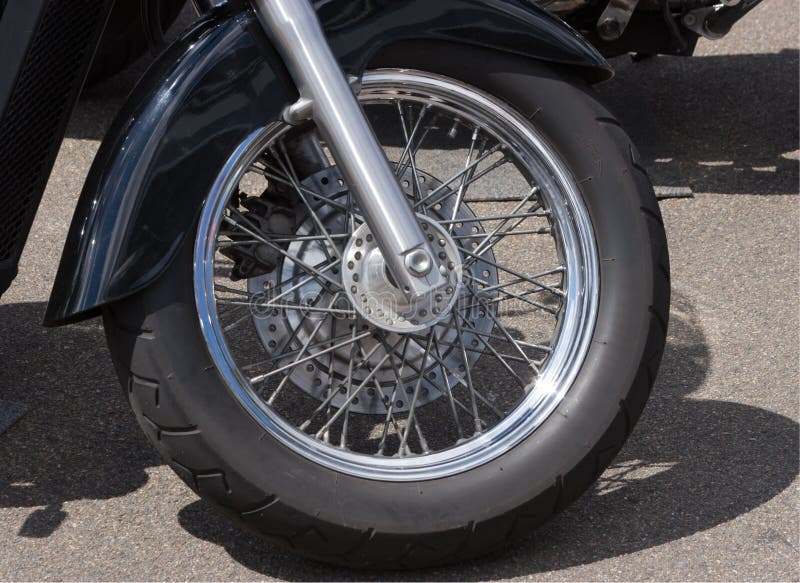 Motorcycle Wheel stock photo. Image of valve, radiator - 88012590