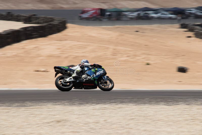 Motorcycles on a Race Track on a Training Day B.b Editorial Stock Photo ...