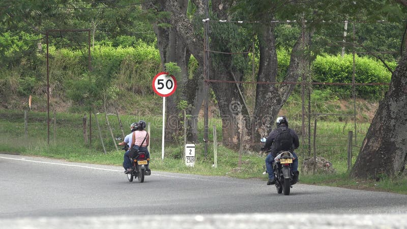 Motorcycles Riding on Road editorial photography. Image of routes ...