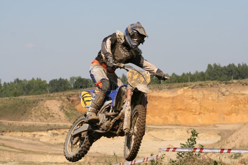 The motorcyclist stock image. Image of offroad, motorcycle - 3535529