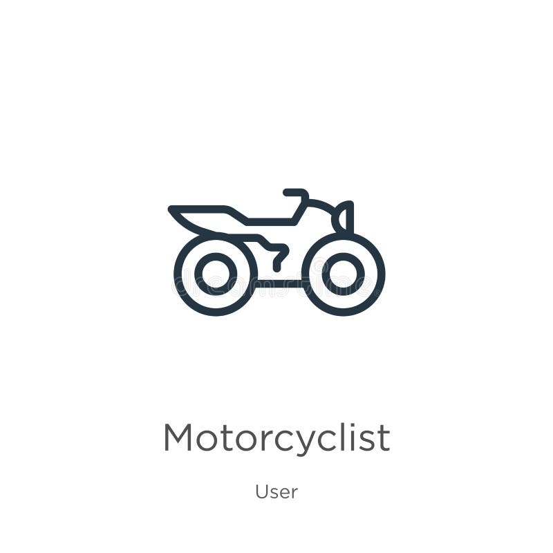 Motorcyclist Outline Stock Illustrations – 863 Motorcyclist Outline ...