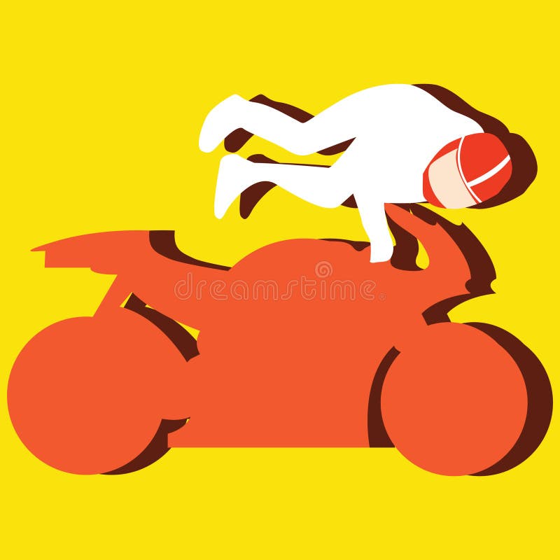 Motorcycle Stunts Stock Illustrations – 39 Motorcycle Stunts Stock ...
