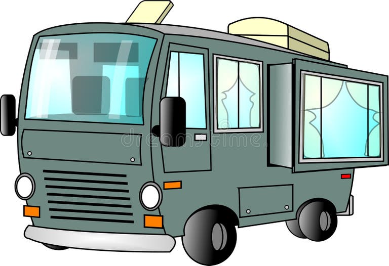 Funny Motorhome Stock Illustrations – 166 Funny Motorhome Stock ...