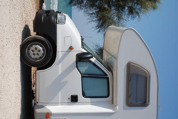 Motorhome Front End stock photo. Image of coach, motorcaravan - 6750260