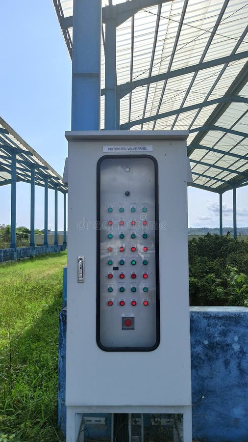 Motorized Wave Panel in Water Waste Management Yogyakarta Stock Image ...