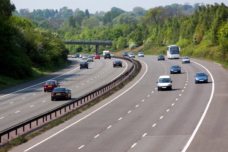 Motorway stock photo. Image of crash, transport, coach - 19933410