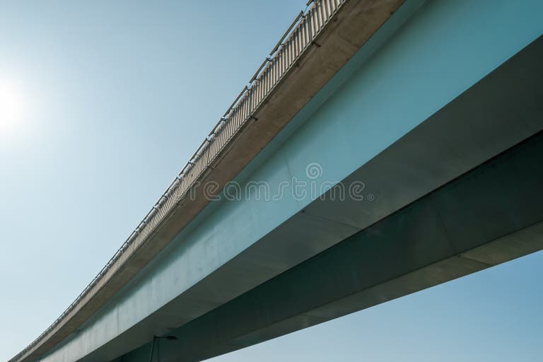 Motorway or Freeway Overpass Stock Photo - Image of infrastructure ...