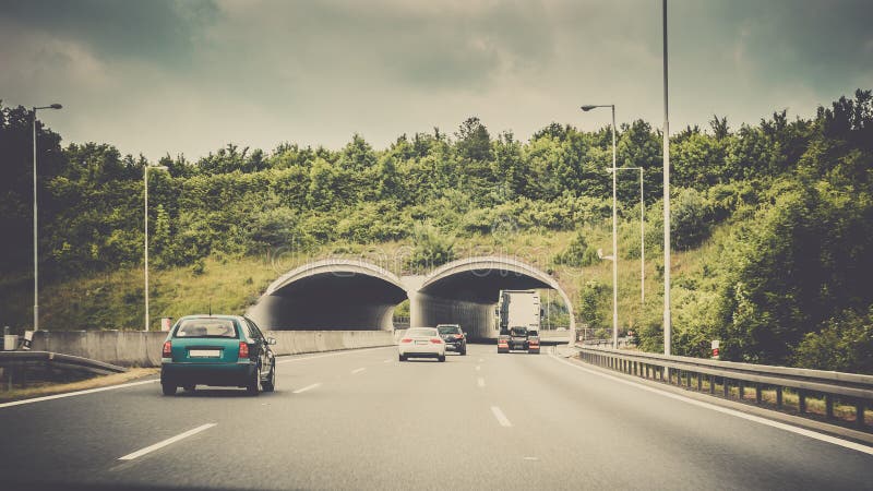 Motorway travel stock image. Image of austria, motion - 58913439