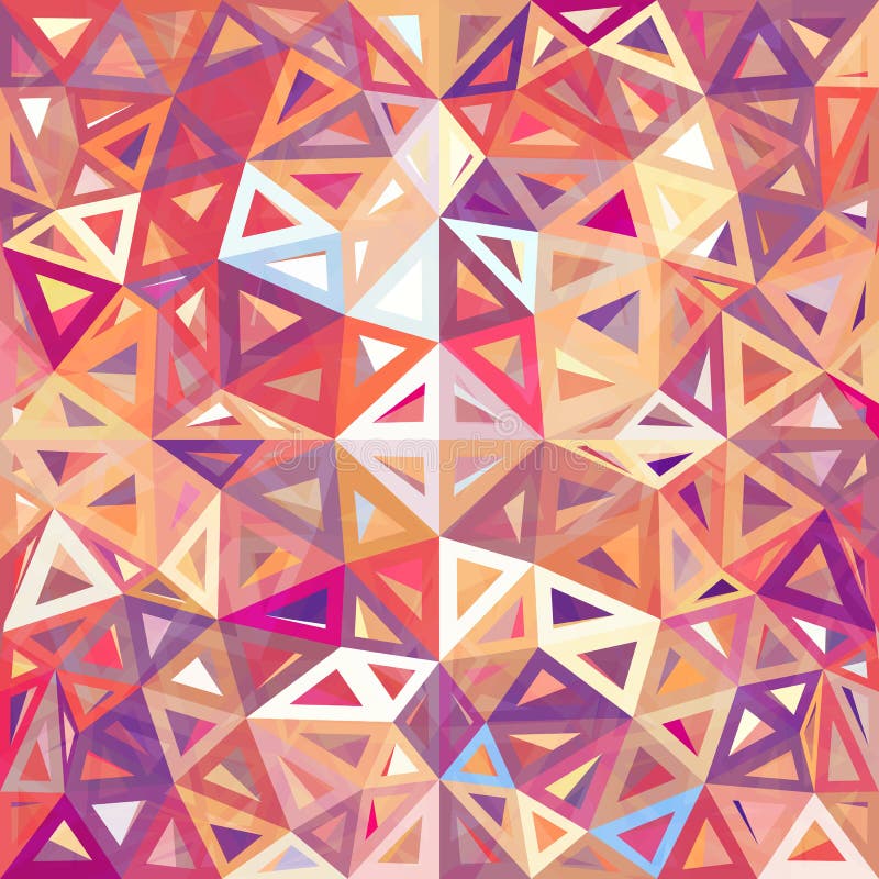 Abstract Triangles Rainy Vector Clouds Stock Vector - Illustration of ...