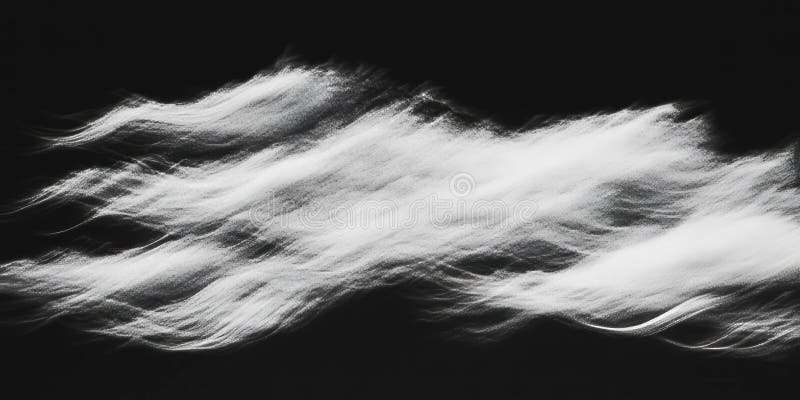 Mottled Black and White Texture with Blurred Cloud-like Patterns and ...