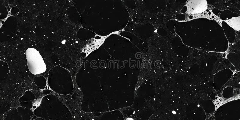 Mottled Black and White Texture with Fine Scattered Spots and Subtle ...