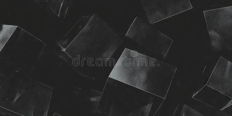 Mottled Black and White Texture with Overlapping Shapes and Soft ...