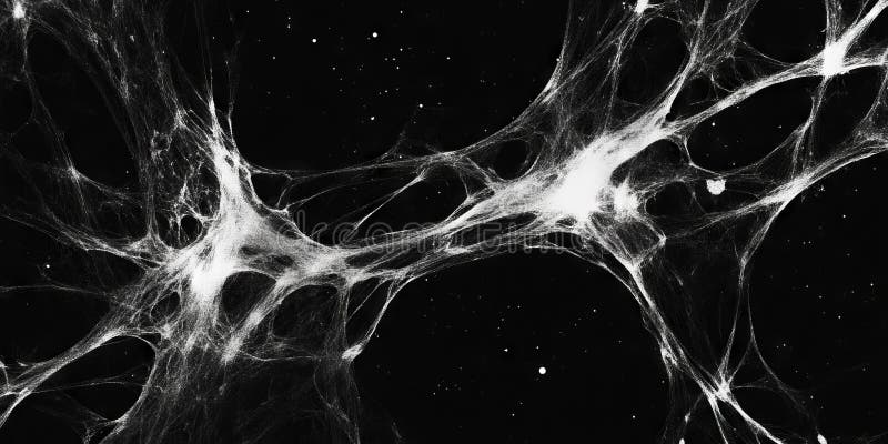 Mottled Black and White Texture with Scattered Highlights on a Dark ...