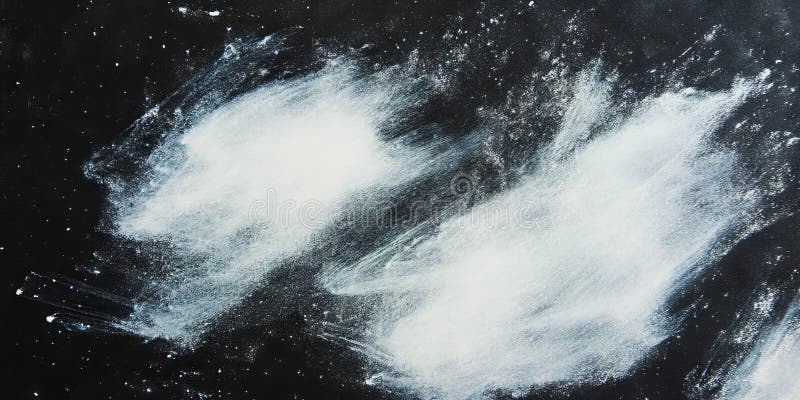 Mottled Black and White Textures with Blurred Edges Creating a Soft ...