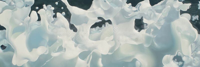 Mottled Gray and White Texture with Scattered Density and Deep Shadows ...