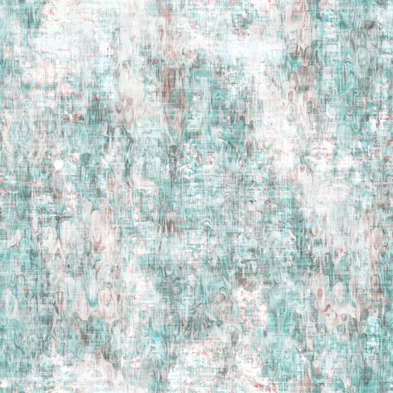 Mottled Grunge Blotch Peeling Wall Pattern Background. Worn Aqua Blue ...