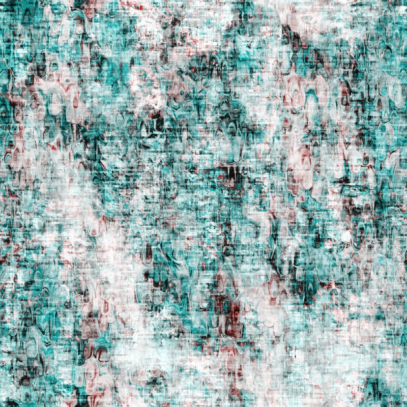 Mottled Grunge Blotch Peeling Wall Pattern Background. Worn Aqua Blue ...