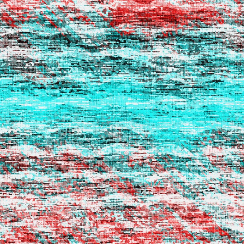 Mottled Grunge Blotch Wavy Stripe Pattern Background. Worn Aqua Blue ...