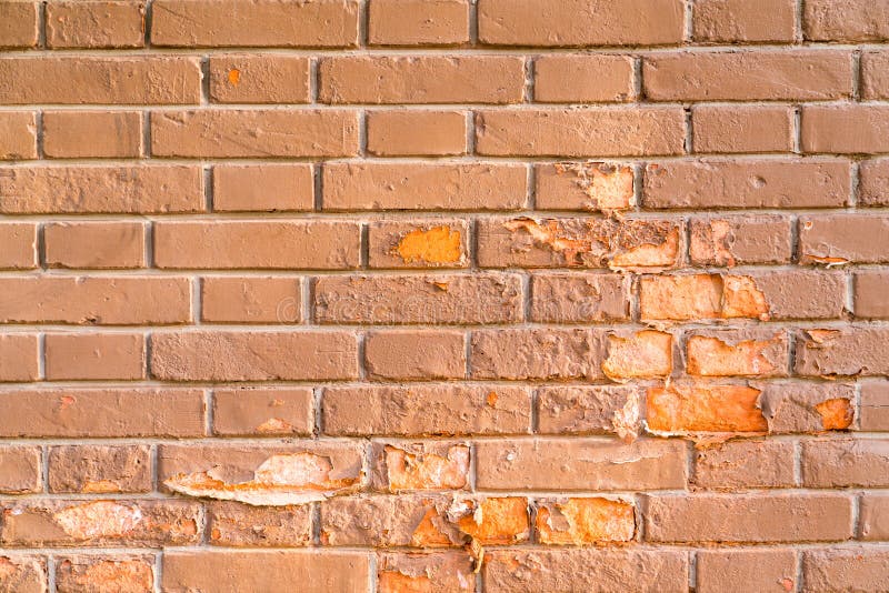 A mottled red brick wall stock image. Image of design - 123816815