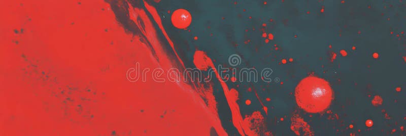 Mottled Red and Gray Texture Featuring Overlapping Areas and Bright ...