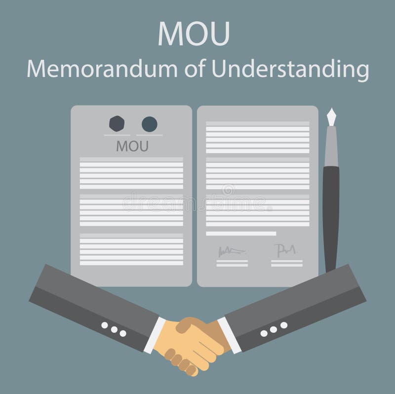 Mou Memorandum of Understanding Concept with Big Word or Text and Team ... Mou Memorandum of Understanding Concept with Big Word or Text and Team ...