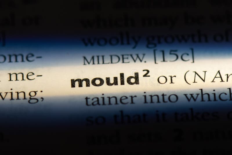 Mould stock image. Image of mould, english, macro, text - 126543213