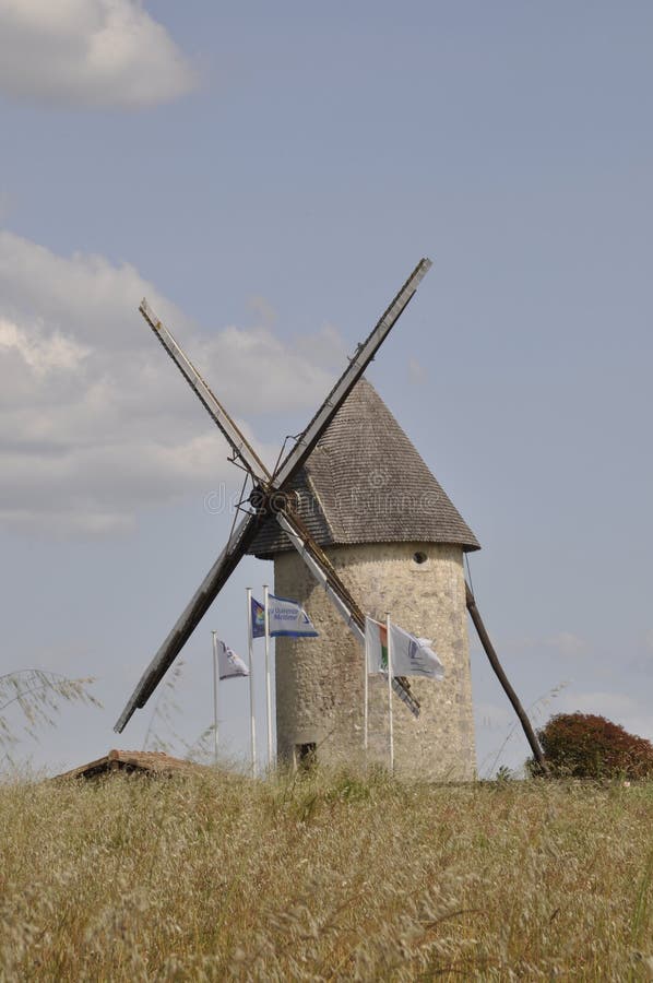Moulin Du Cluzelet in Jonzac Editorial Stock Image - Image of summer ...