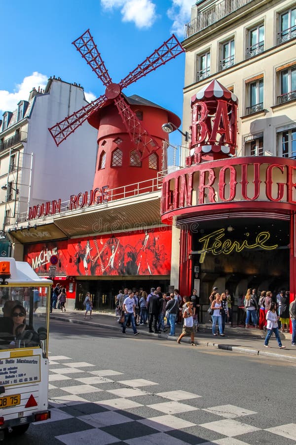 MoulinRouge editorial stock photo. Image of tourism, sightseeing - 36548583