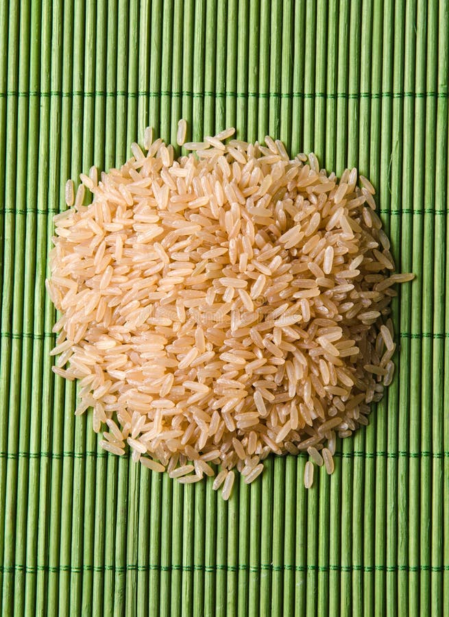 Mound of brown rice stock photo. Image of brown, detail - 24917194