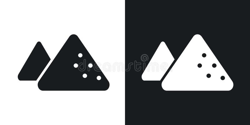 Mound Icon Isolated on White Background Stock Vector - Illustration of ...