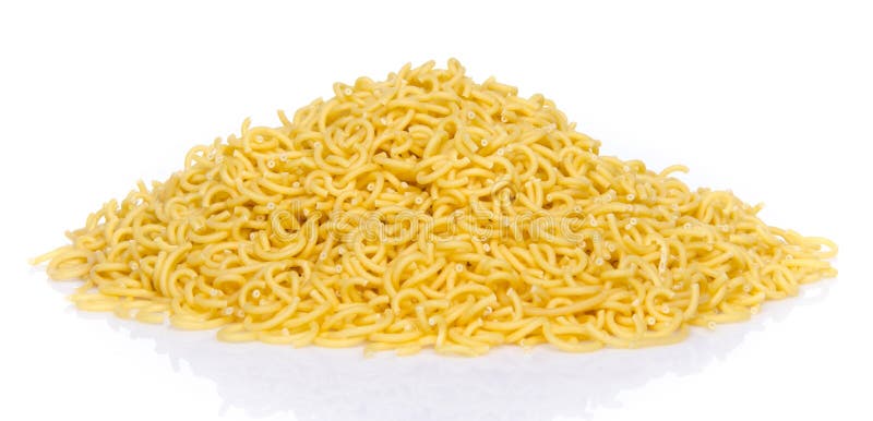 Mound of Uncooked Short Spaghetti Stock Photo - Image of uncooked ...