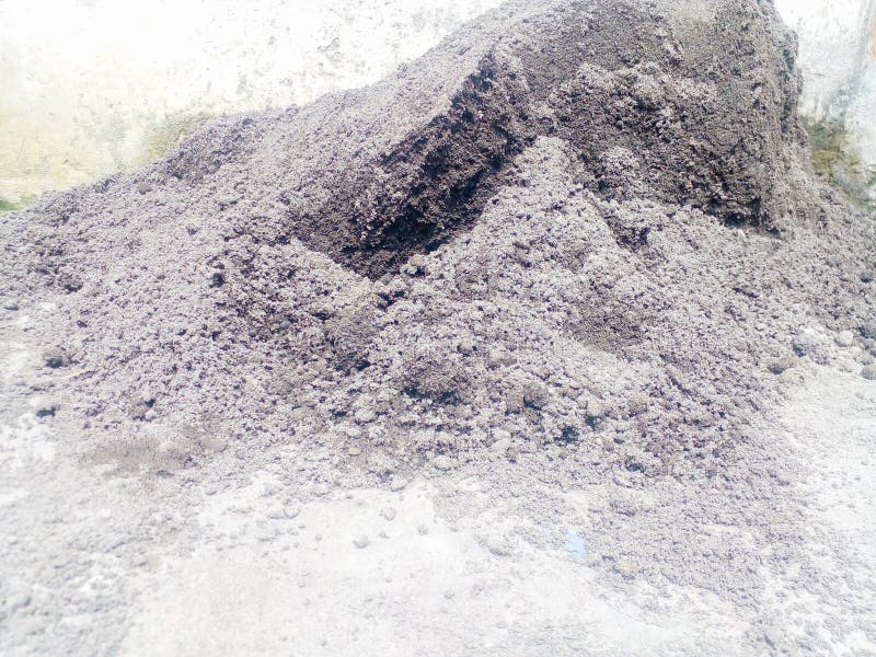 Mounds of Fine Gray Sand during the Day. Stock Photo - Image of ...