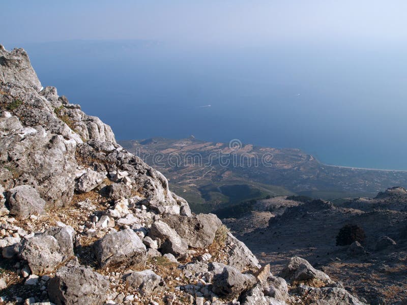 Mount Ainos stock image. Image of high, climbing, adventure - 56952503