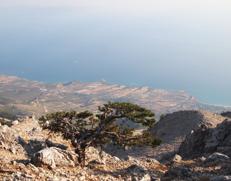 Mount Ainos stock photo. Image of mountain, adventure - 56952590