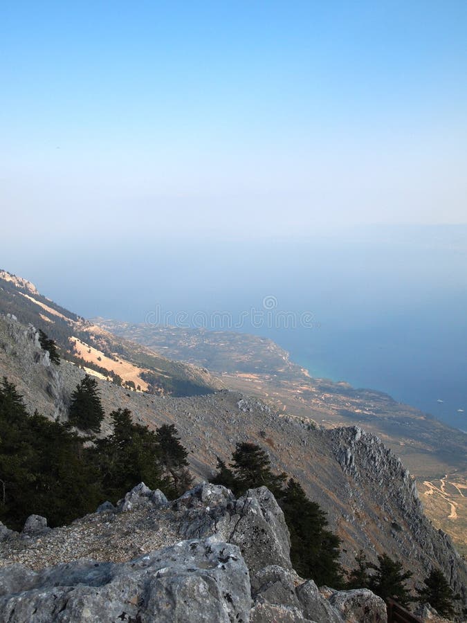 Mount Ainos stock photo. Image of active, healthy, rocks - 56951716