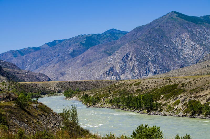 Mount Altai stock photo. Image of mountains, altai, lake - 59213988