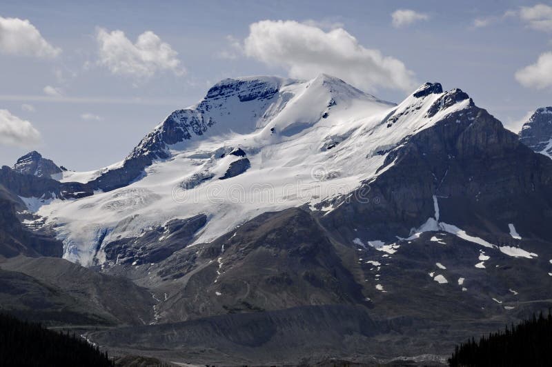 Mount Athabasca, Jasper, Alberta, Canada Stock Photo - Image of ...