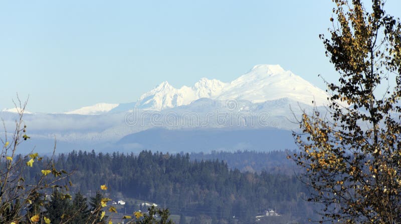 Mount Baker National Forest Stock Image - Image of washington, peak ...