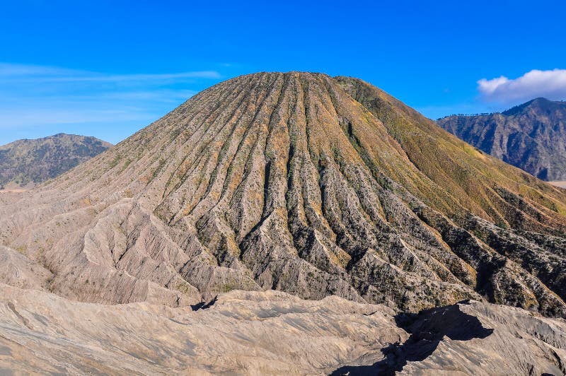 Mount Batok stock image. Image of fell, cloud, mountain - 242787385