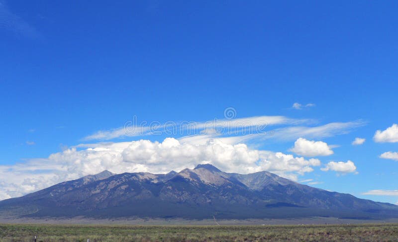 View of Mount Blanca, Colorado Stock Photo - Image of travel, mount ...