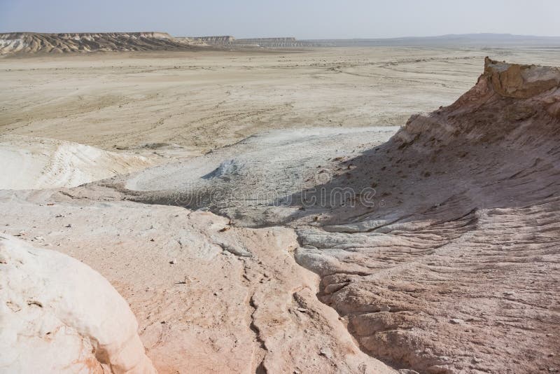Mount Bokty Consisting of Different Layers of Limestone and Other ...