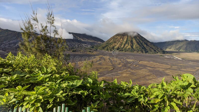 Mount Bromo and Mount Batok Editorial Stock Image - Image of soil ...