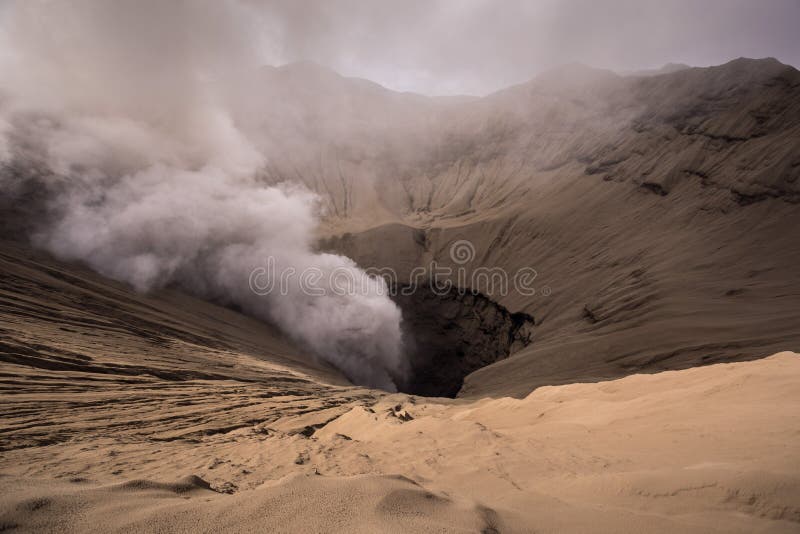 Mount Bromo in East Java, Indonesia Stock Photo - Image of semeru ...