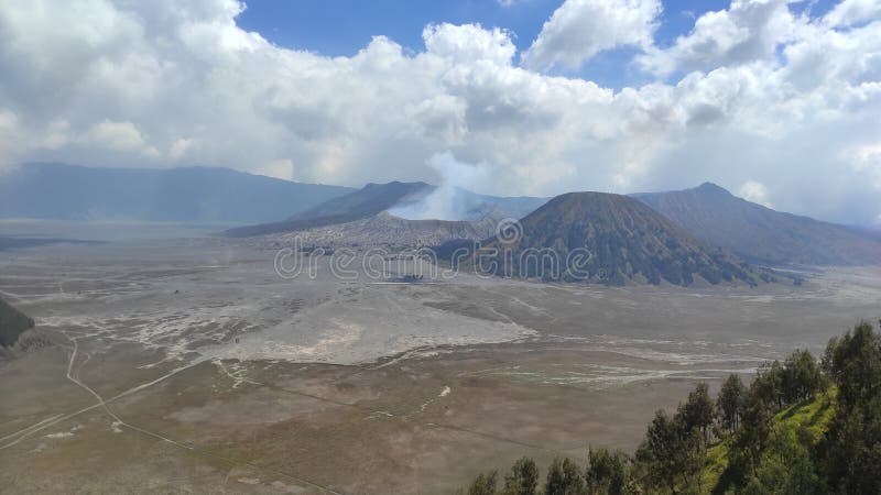 Mount Bromo View, East Java Stock Image - Image of java, bromo: 303480325